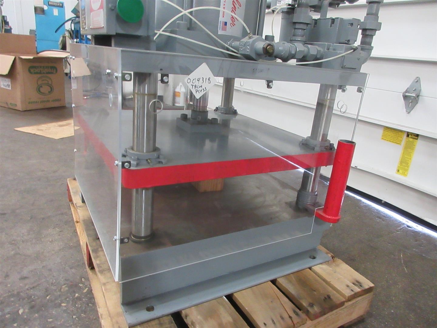 19" x 19" Danly Pneumatic 4 Post Press | Plastic Machinery | Used ...